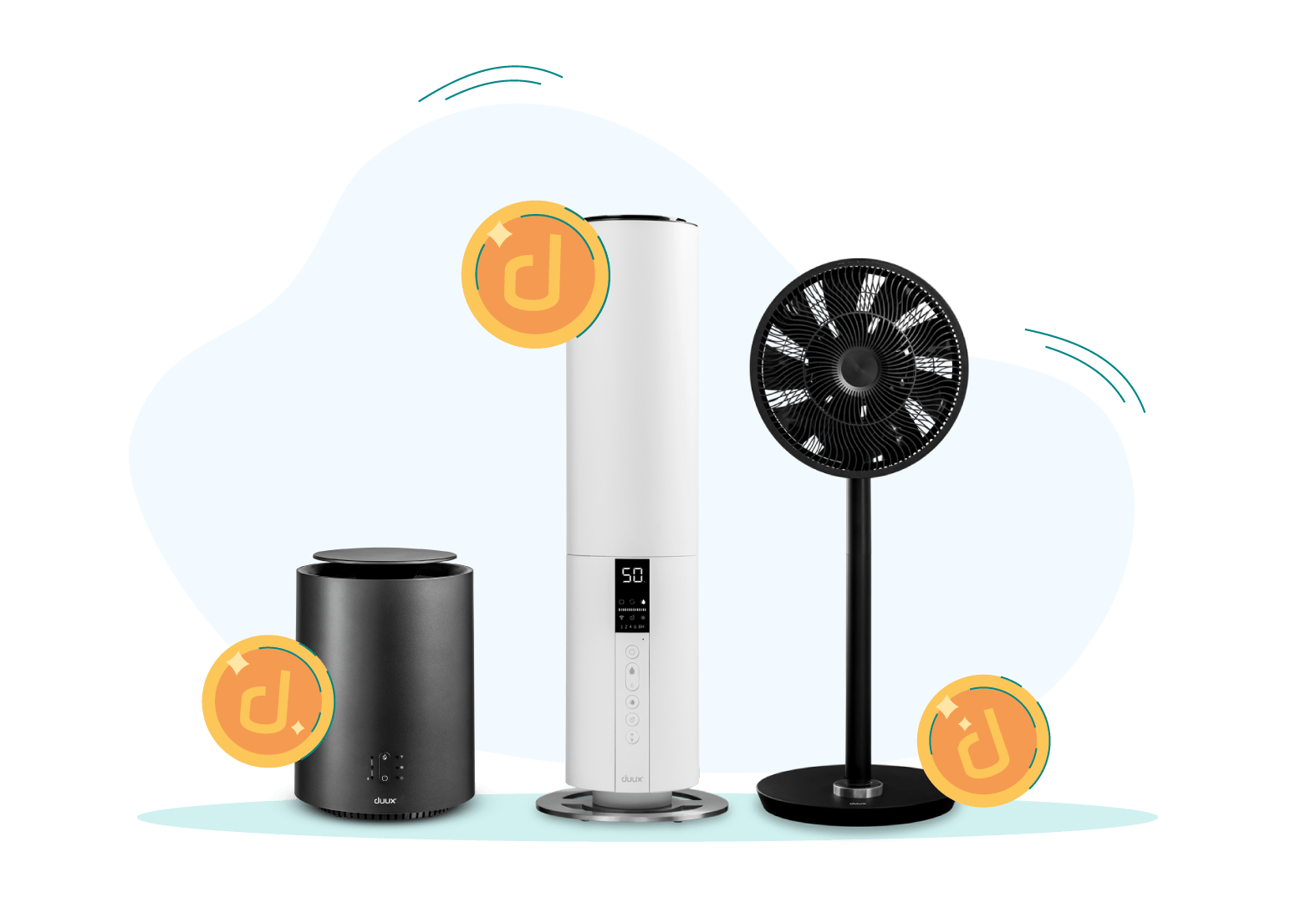 Duux Credits | Duux | Designed for better air.